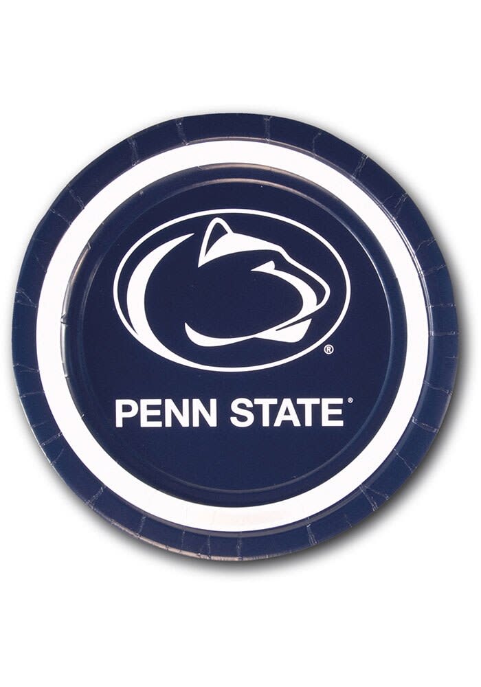 Penn State Nittany Lions NAVY 7 Inch 12 Pack Paper Plates - 16371558