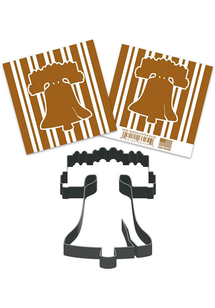 Philadelphia SILVER Liberty Bell Cookie Cutters - 16460333