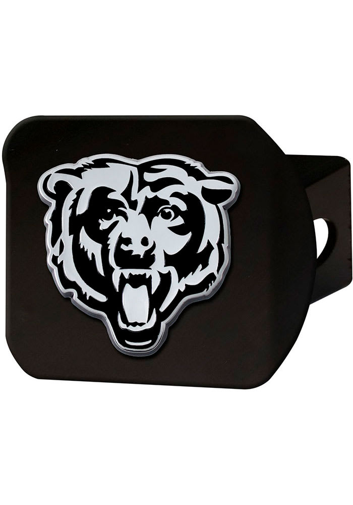 Chicago Bears BLACK Bear Logo Hitch Cover - 16500894