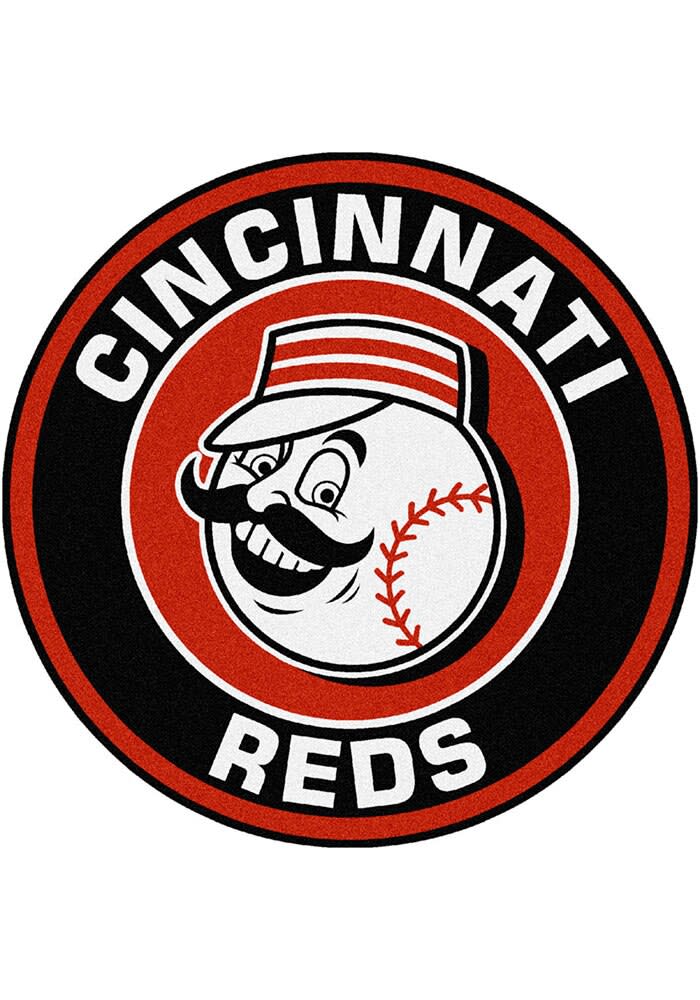Cincinnati Reds Roundel Interior Rug Red - 16502678