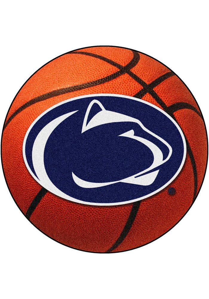 Penn State Nittany Lions 27` Basketball Interior Rug ORANGE - 1651761