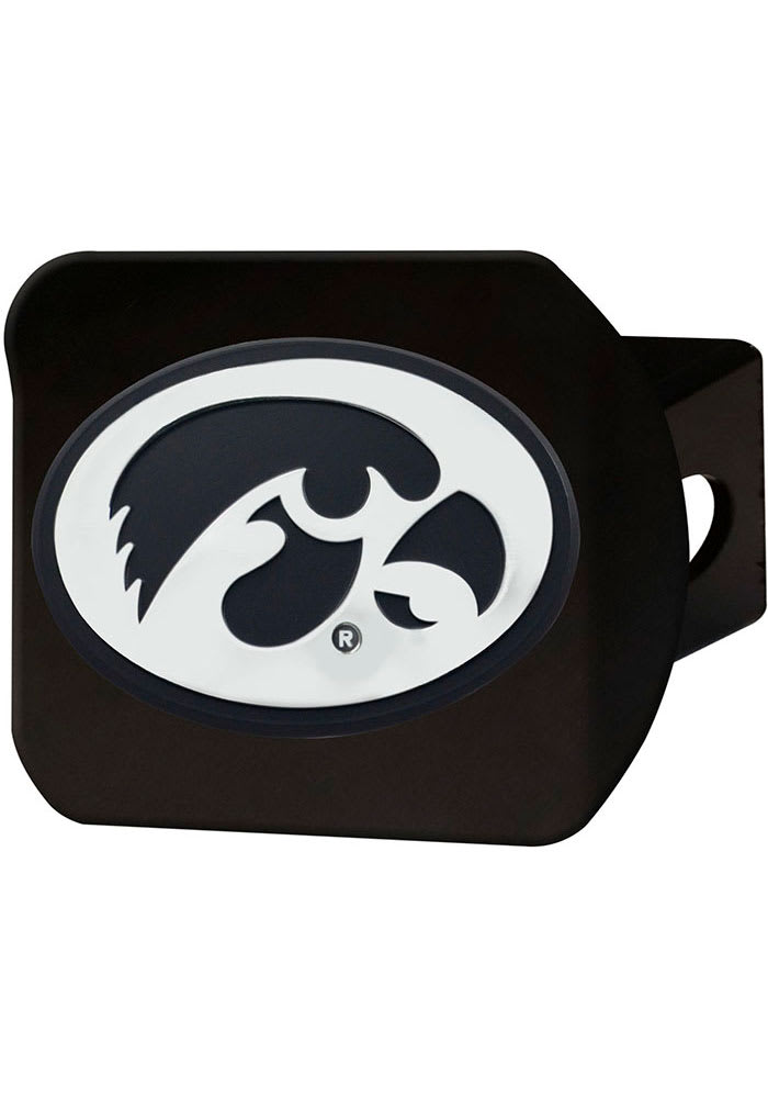 Iowa Hawkeyes BLACK Team Logo Hitch Cover - 1655476