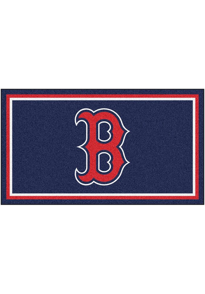 Boston Red Sox 3x5 Plush Interior Rug BLUE - 1657159