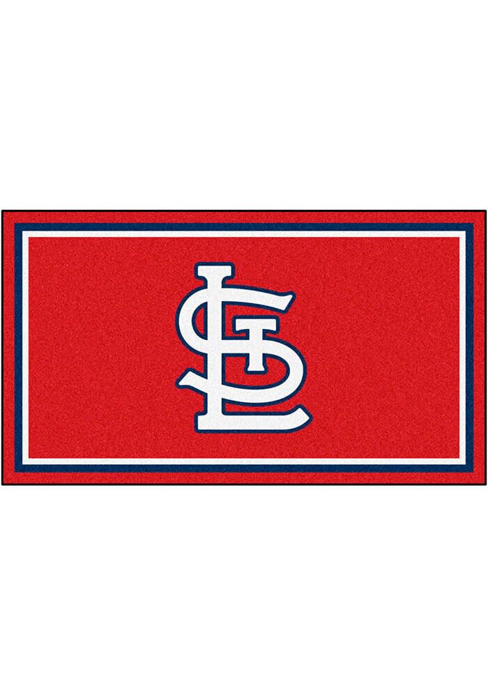 St Louis Cardinals 3x5 Plush Interior Rug Red - 1657722