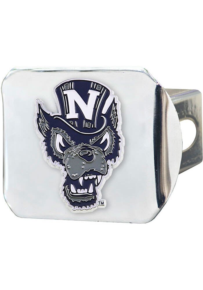 Nevada Wolf Pack Chrome Color Logo Hitch Cover - CHROME
