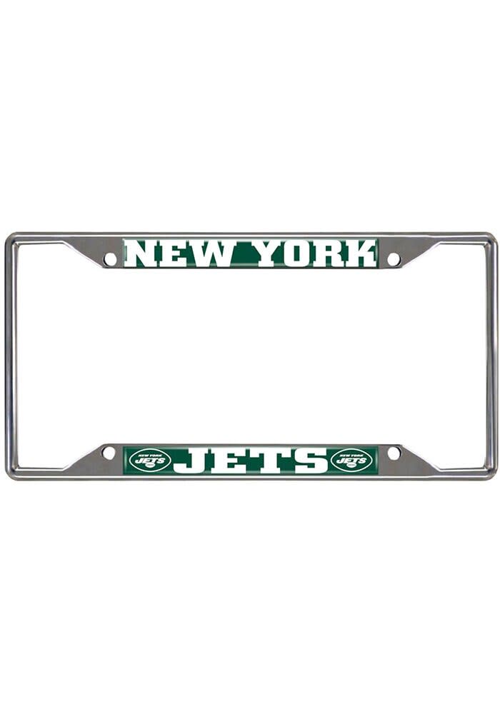 New York Jets License Frame- New York Logo License Plate Holder