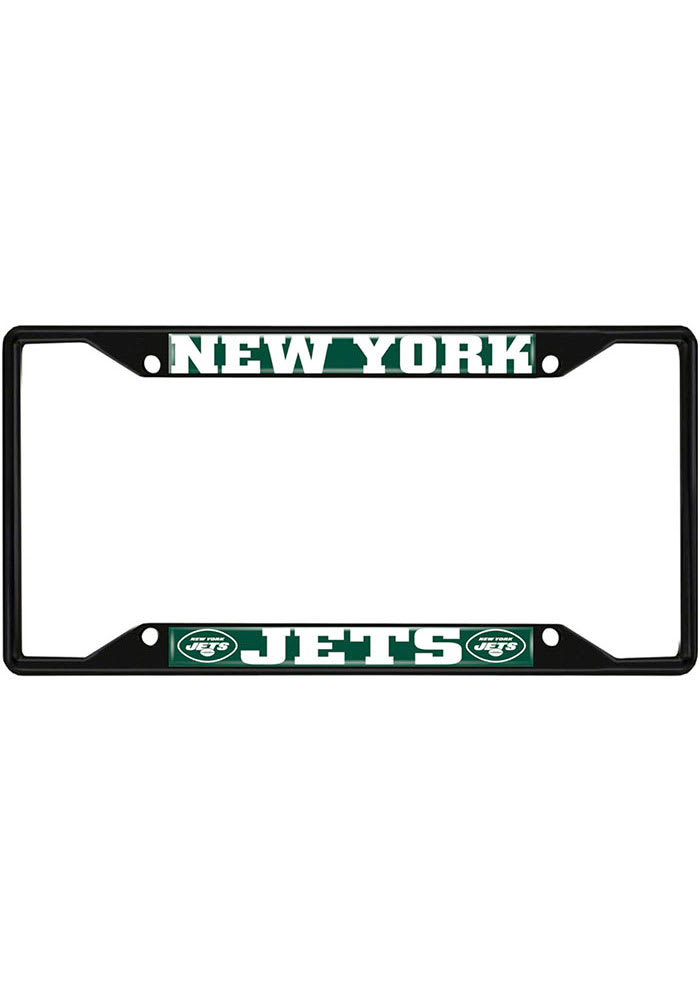 New York Jets License Frame- New York Logo License Plate Holder
