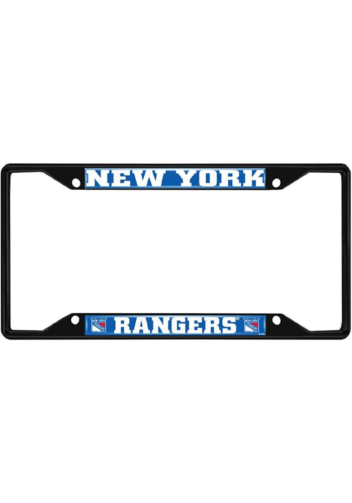 New York Rangers License Plate Frame - New York Rangers BLUE Logo ...