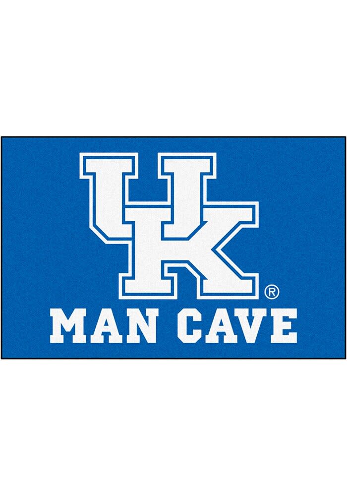 Kentucky Wildcats 19x30 Man Cave Starter Interior Rug BLUE - 1659706