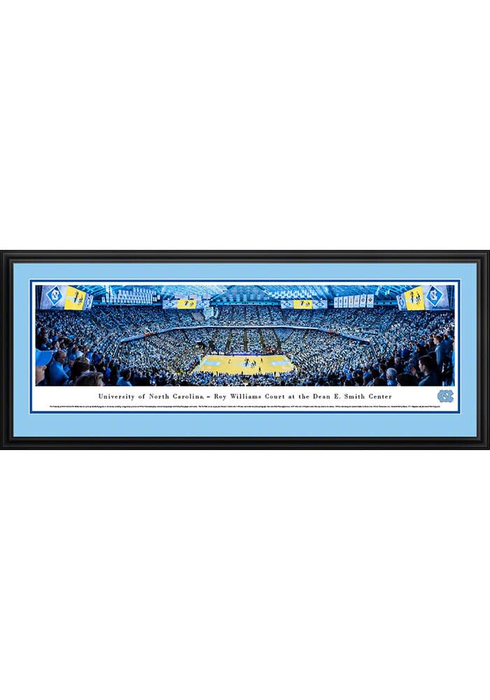 Blakeway Panoramas North Carolina Tar Heels BLUE Basketball Deluxe ...
