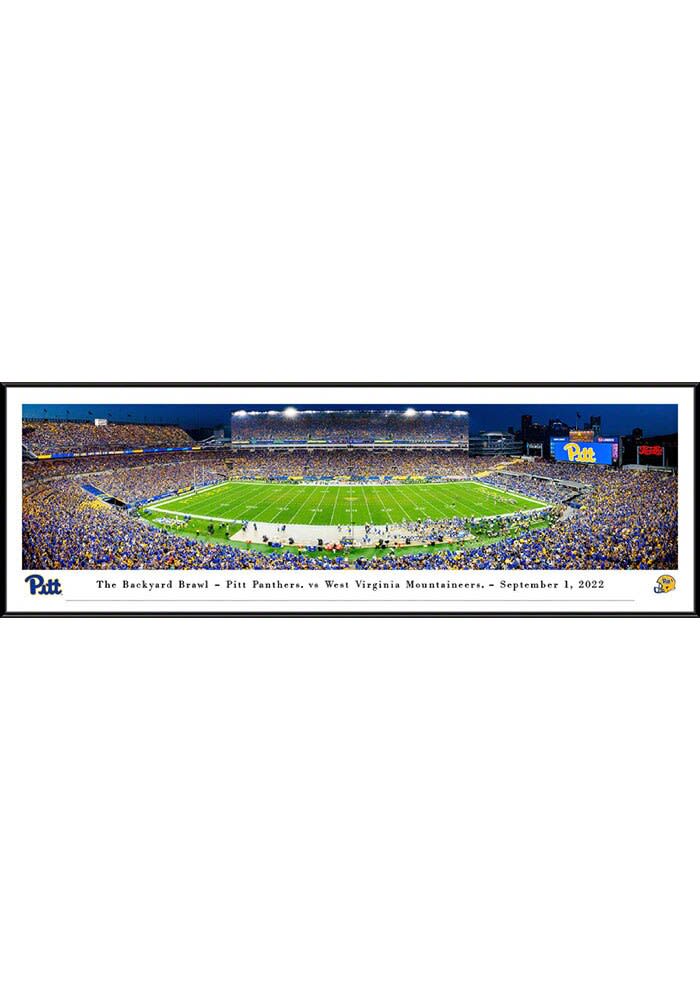 Blakeway Panoramas Pitt Panthers Backyard Brawl Standard Panorama ...