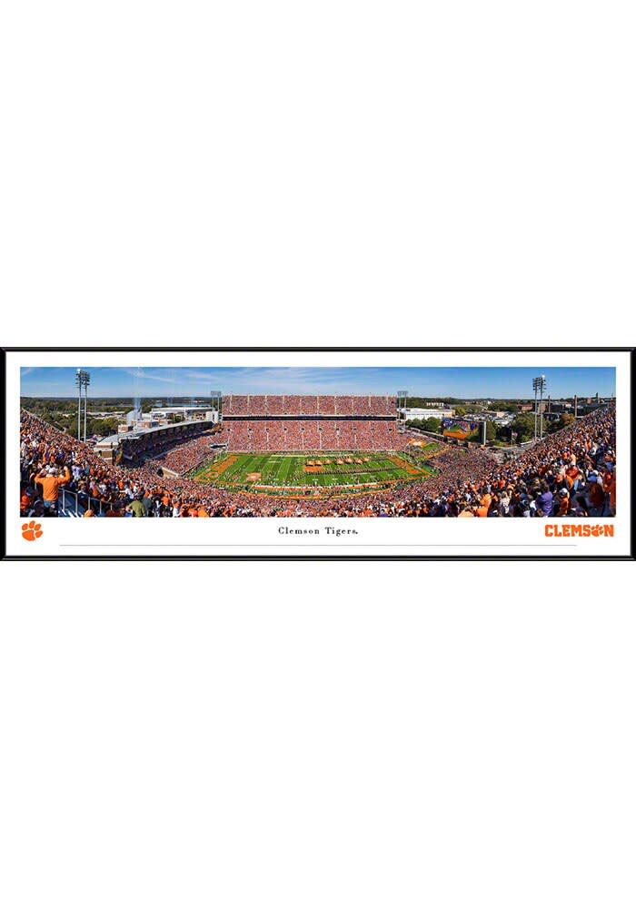 Blakeway Panoramas Clemson Tigers ORANGE Football Panorama Standard ...