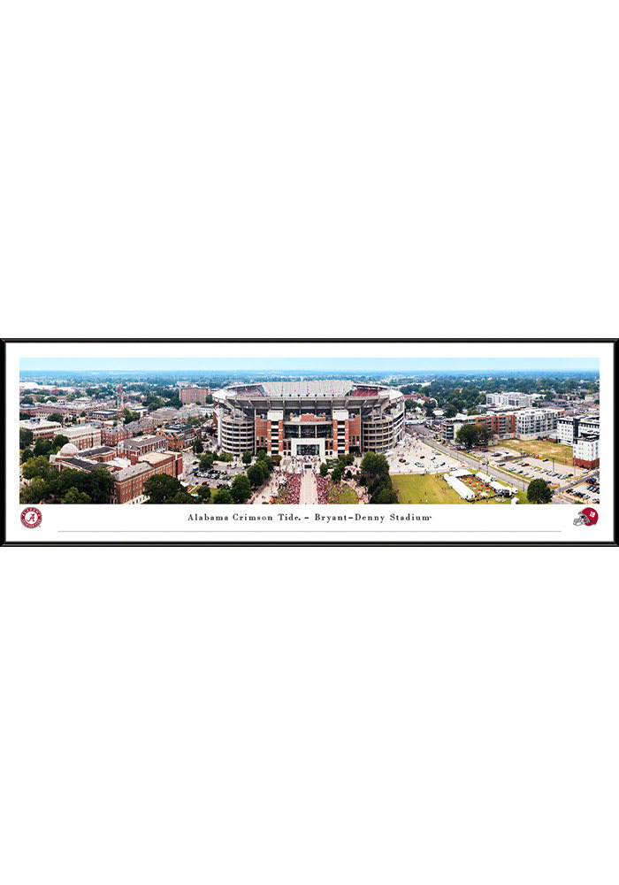 Blakeway Panoramas Alabama Crimson Tide CRIMSON Bryant Denny Stadium ...
