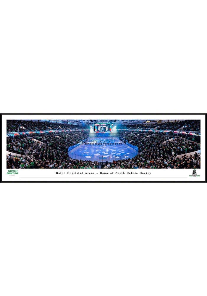 Blakeway Panoramas North Dakota Fighting Hawks GREEN Hockey Anthem ...