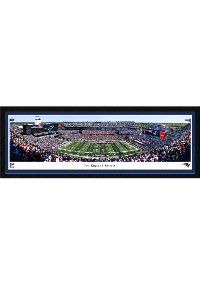 Blakeway Panoramas New England Patriots NAVY Gillette Stadium Select ...