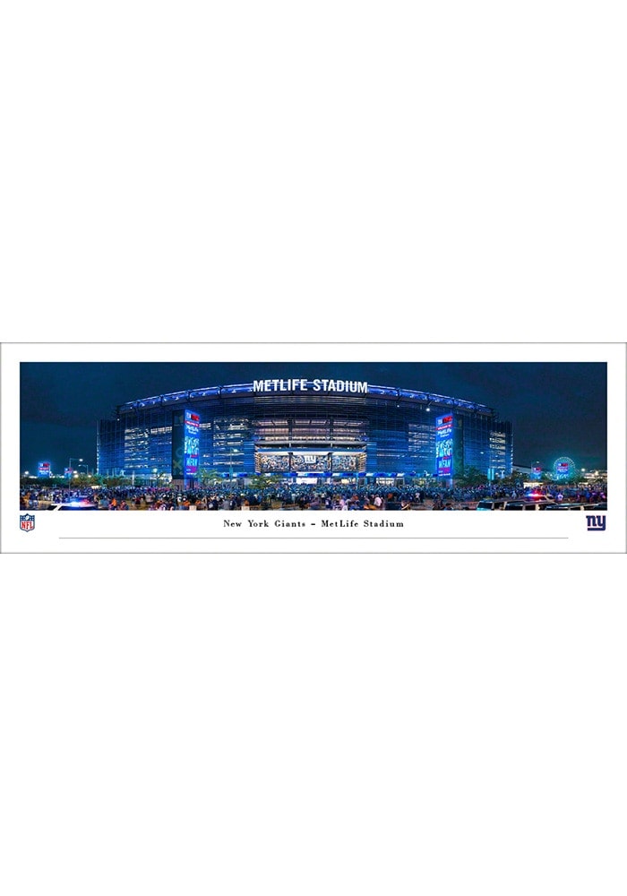 Blakeway Panoramas New York Giants White MetLife Stadium Tubed Unframed ...