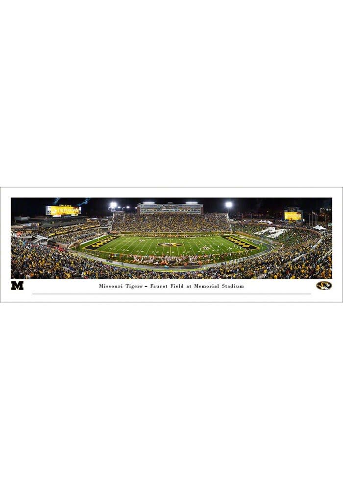 Blakeway Panoramas Missouri Tigers WHITE Faurot Field Tubed Unframed ...