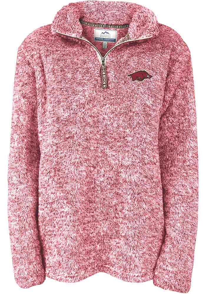 Arkansas Razorbacks Summit Sportswear Womens Red Whitney Long Sleeve ...