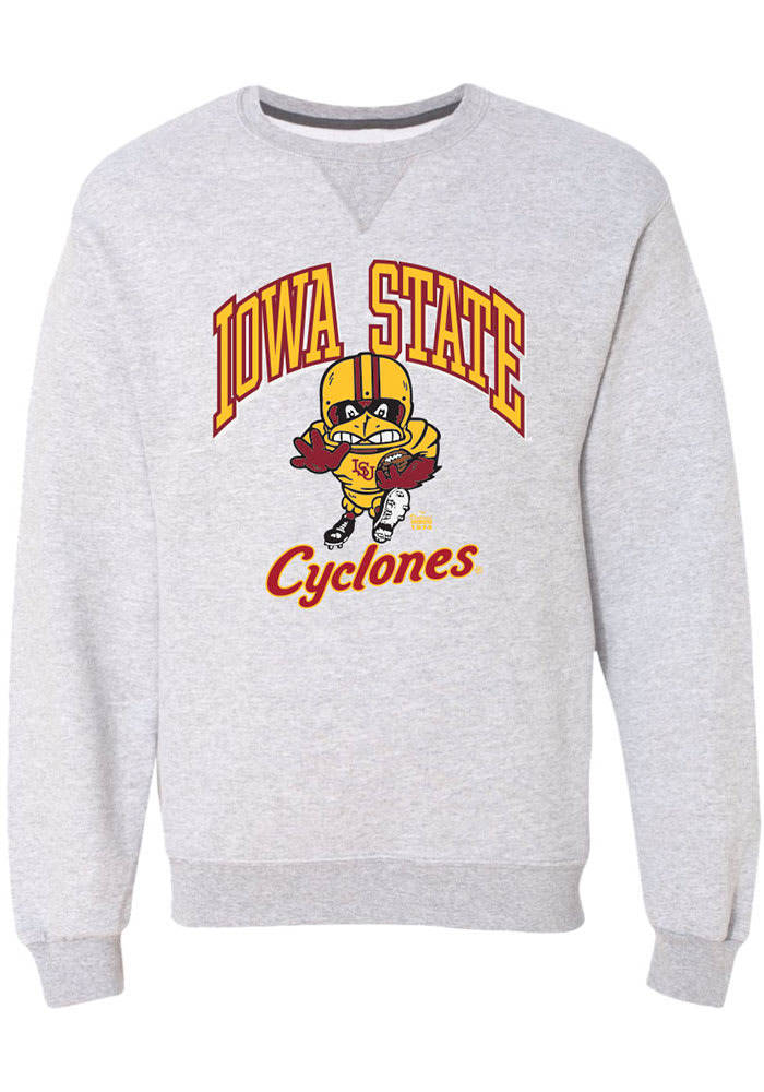 Summit Sportswear Iowa State Cyclones Mens ASH Football Vintage ...