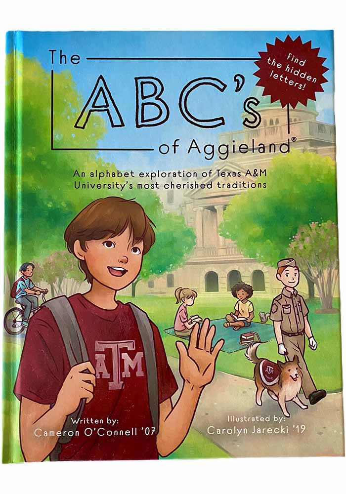 Texas A&M Aggies MAROON The ABCs of Aggieland Children's Book - 167252283