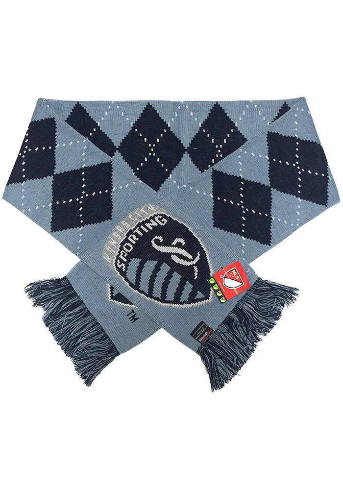 Sporting Kansas City Argyle NAVY Scarf - 1710013