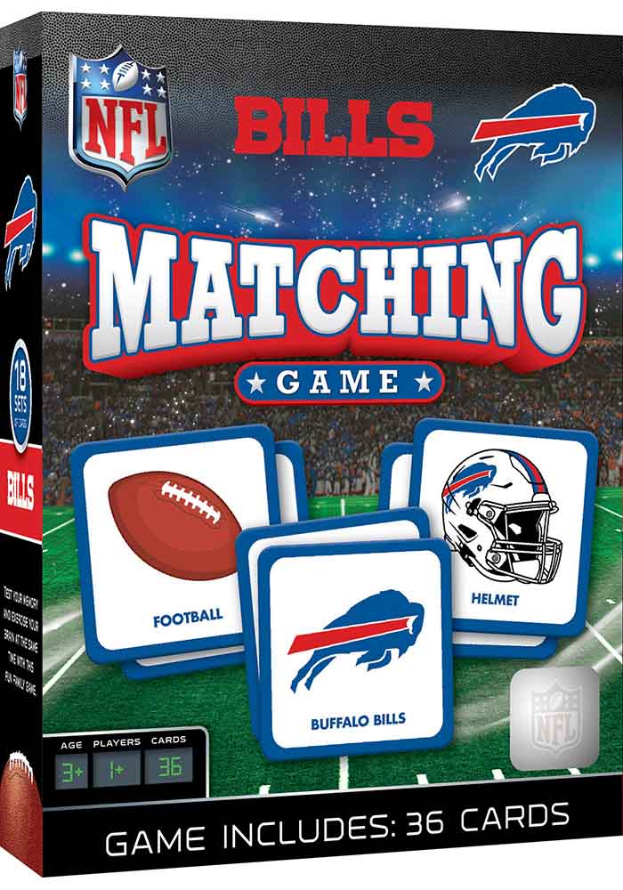 Buffalo Bills Toy | Buffalo Bills Game BLUE Matching - 1710420