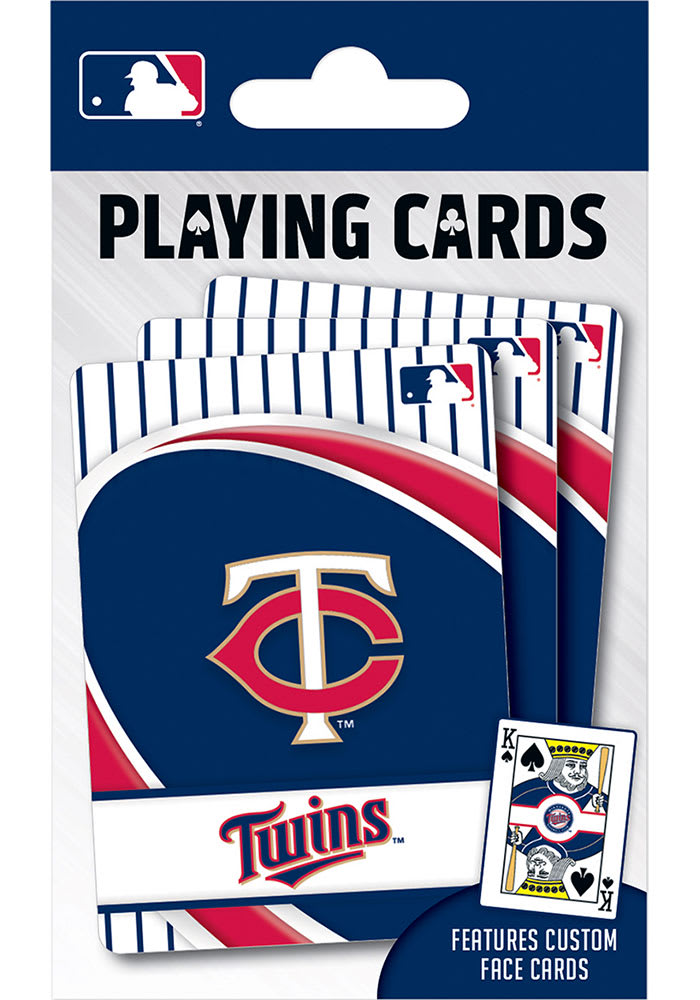 Minnesota Twins Souvenir | Minnesota Twins Playing Cards BLUE Logo ...