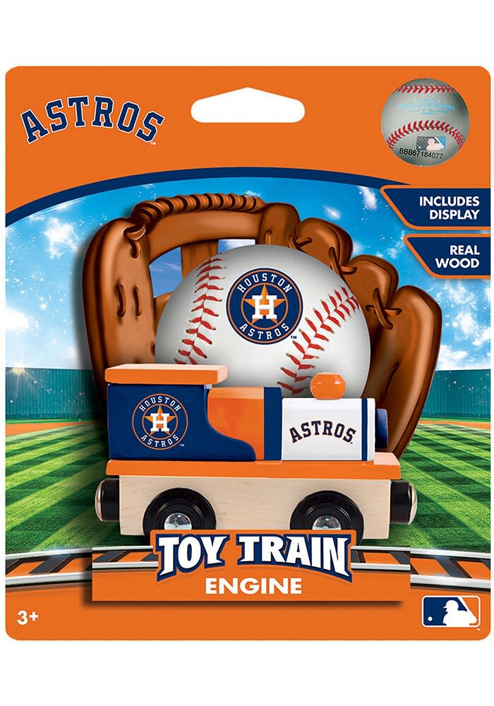 Houston Astros Toy | Houston Astros Train BLUE Wooden Toy - 1710477