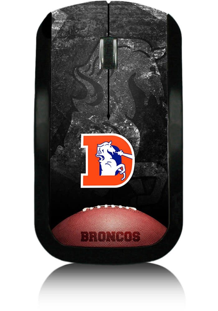 Denver Broncos BLACK Historic Legendary Wireless Mouse - 17122996
