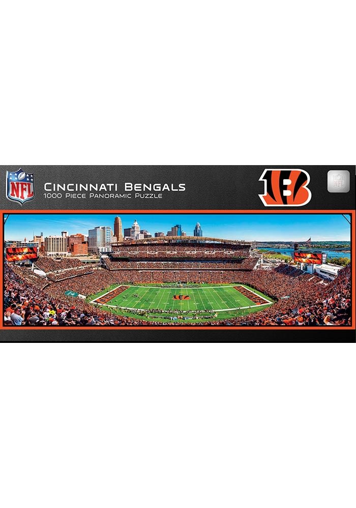 Cincinnati Bengals ORANGE Stadium Panoramic Puzzle - 17180008