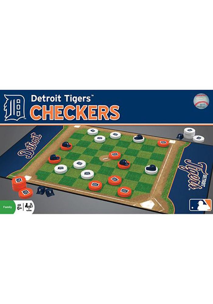 Detroit Tigers Toy | Detroit Tigers Game NAVY Checkers - 17180029