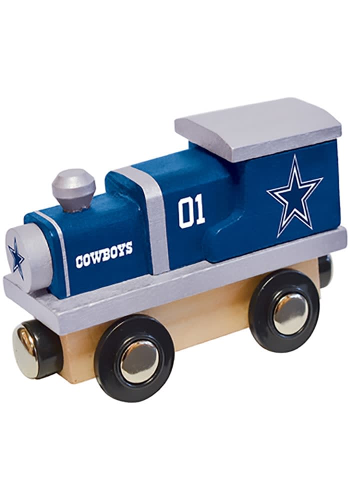 Dallas Cowboys Toy | Dallas Cowboys Train BLUE Wooden - 17180109