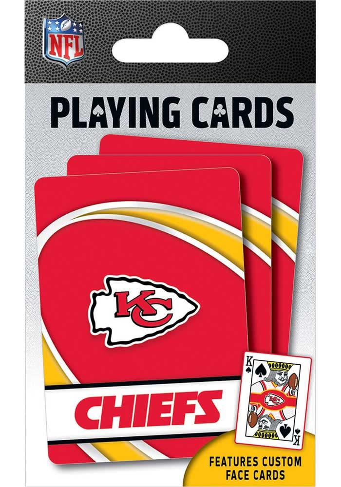 Kansas City Chiefs Souvenir | Kansas City Chiefs Playing Cards Red Team ...