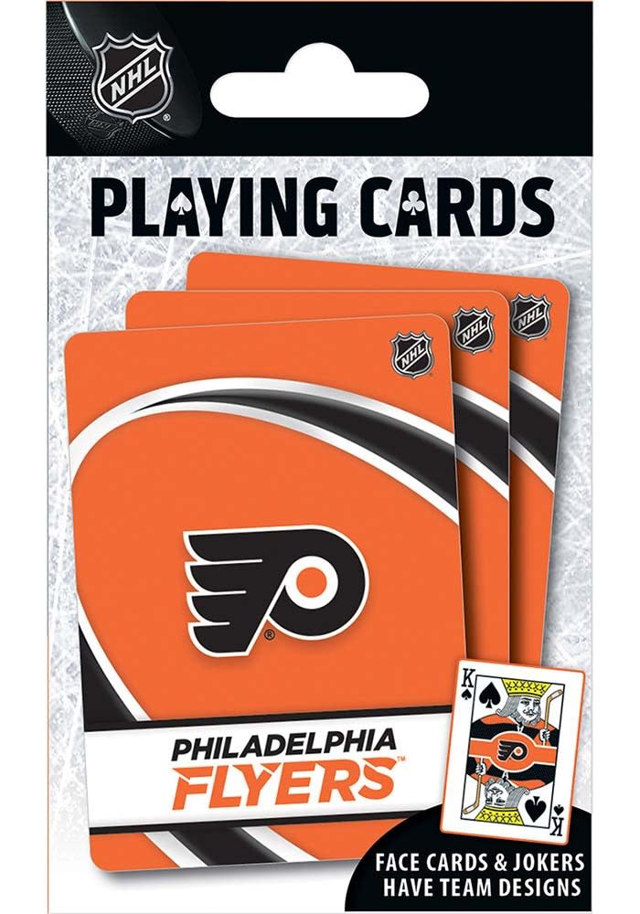 Philadelphia Flyers Souvenir | Philadelphia Flyers Playing Cards ORANGE ...