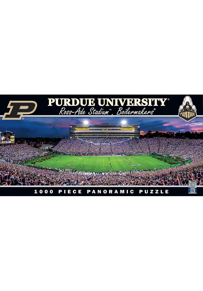 Purdue Boilermakers BLACK 1000 Piece Panoramic Puzzle - 17180659
