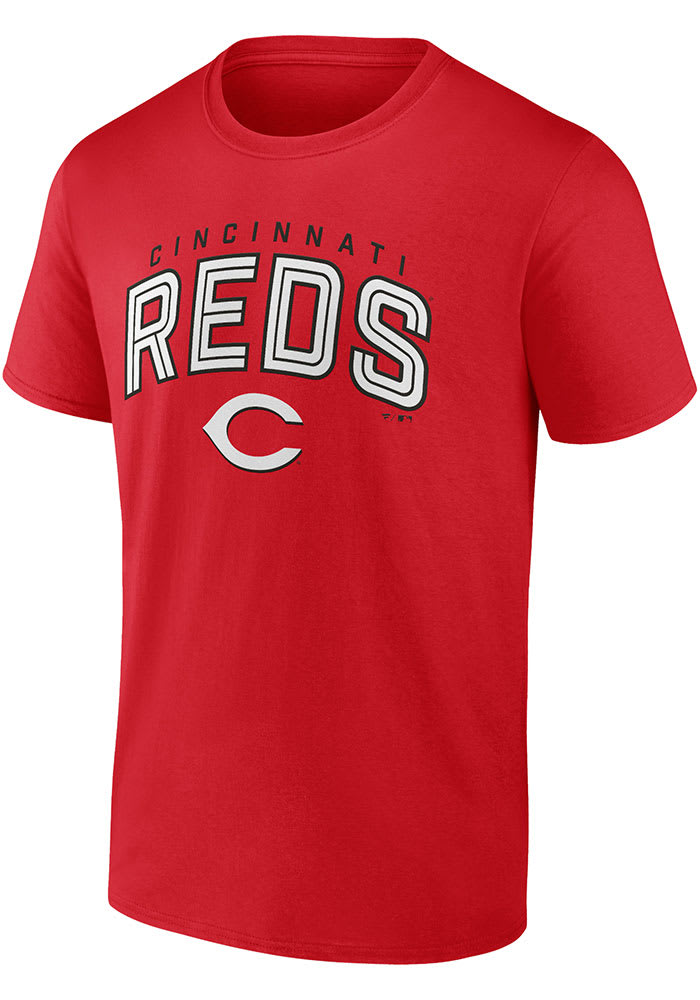 Cincinnati Reds Red Line Up Master Short Sleeve T Shirt - 172801583