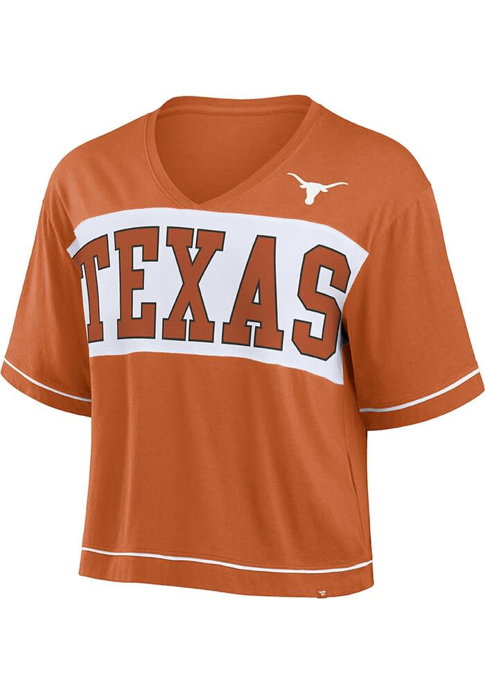 Texas Longhorns Womens BURNTORANGE Team Bold T-Shirt - 172804665