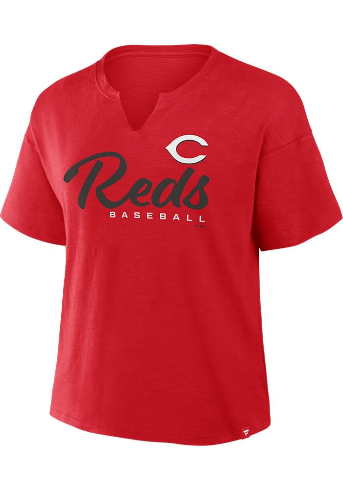 Cincinnati Reds Womens Red Future T-Shirt - 172811043