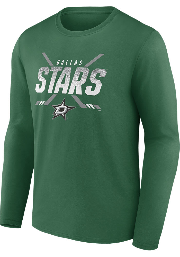 Dallas Stars Iconic Cotton KELLY Long Sleeve T Shirt - 17286507