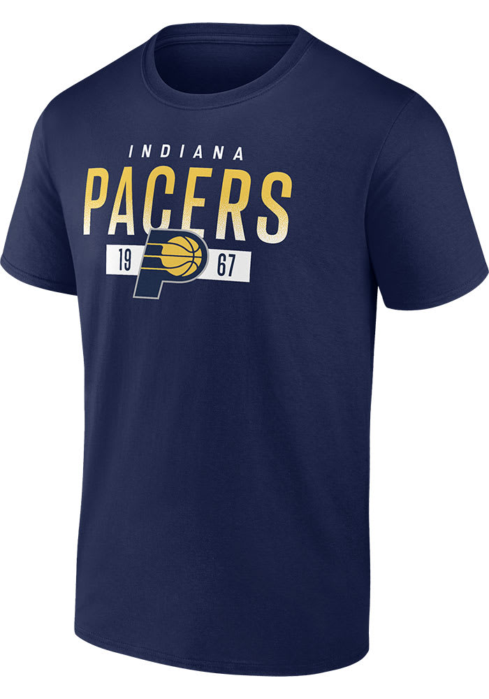 Indiana Pacers NAVY Promo Cotton Short Sleeve T Shirt - 17287093