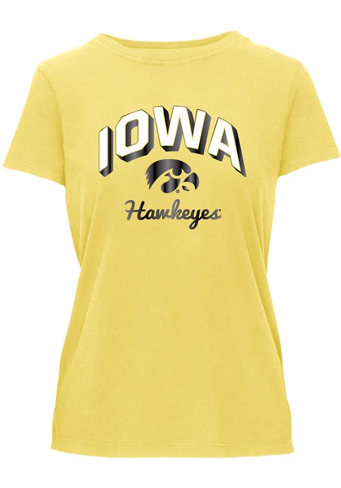 Iowa Hawkeyes Womens LEMONADE Foil Essentials T-Shirt - 17300953