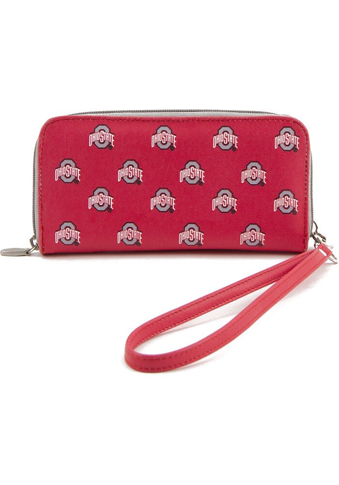 Red Wristlet Wallet Ohio State Buckeyes Womens Wallets - 1730480