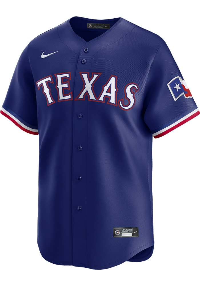 Nike Texas Rangers Mens ROYAL Alt 2024 Limited Baseball Jersey - 173201840