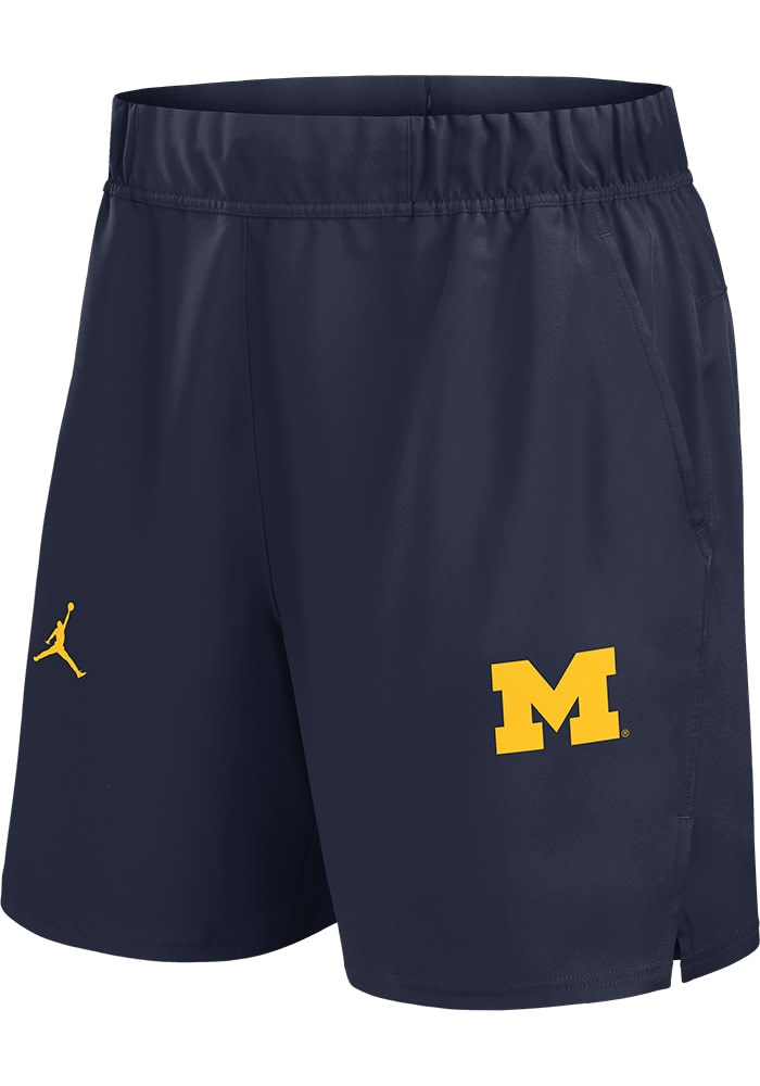 Michigan Wolverines Mens Nike BLUE Victory Design Shorts - 173203376
