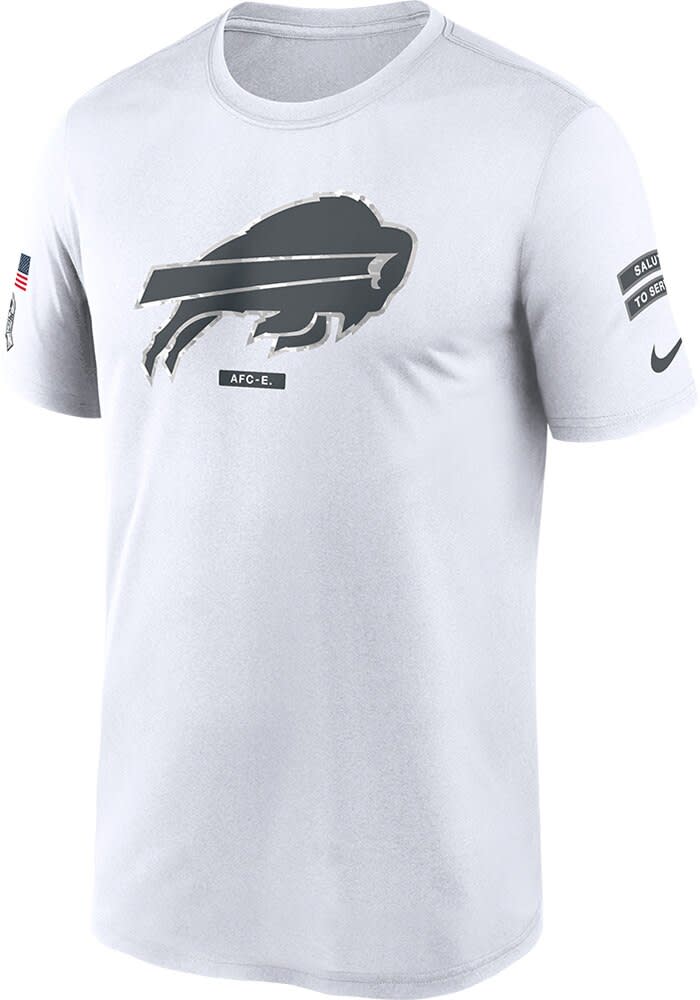 Nike Buffalo Bills White Salute to Service Short Sleeve T Shirt - 173204901