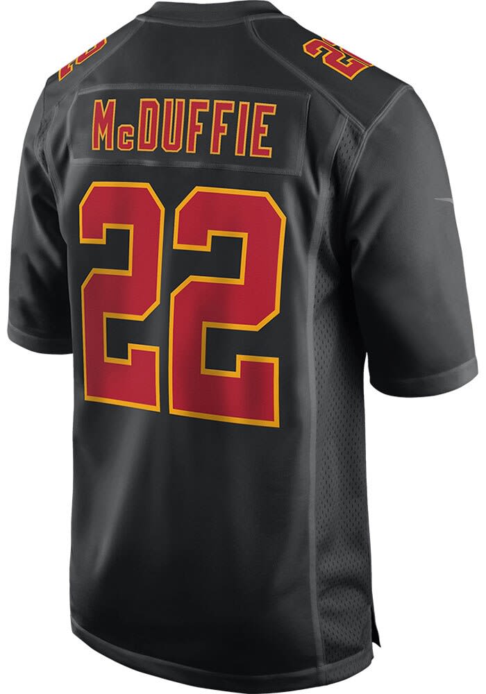 Trent Mcduffie Kansas City Chiefs BLACK SB PARTICIPANT 2023 Jersey ...