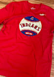 Nike Indians Coop Baseball Short Sleeve T Shirt
