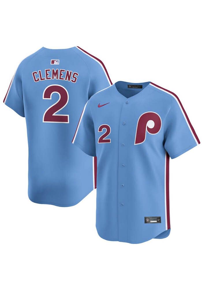 Kody Clemens Philadelphia Phillies Mens LIGHT BLUE Alt 2024 Limited ...