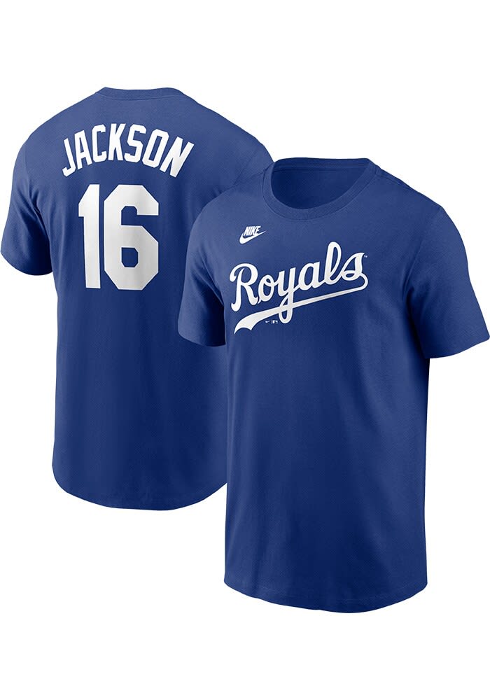 Bo Jackson Kansas City Royals Royal Coop Short Sleeve Player T Shirt