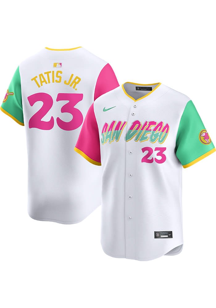 Fernando Tatis Jr San Diego Padres Mens White City Connect Limited ...
